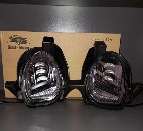 LED туманки Sal-Man Huyndai Solaris 2 60 ватт