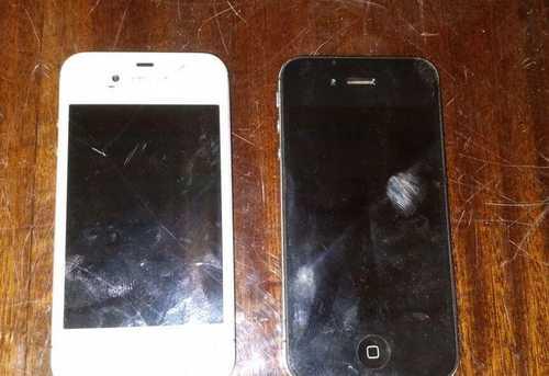 Два телефона Apple iPhone 4S A1387