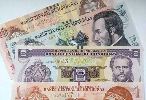 Набор банкнот Гондураса