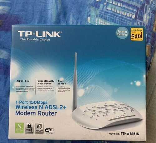 Роутер tp link td-w8151n