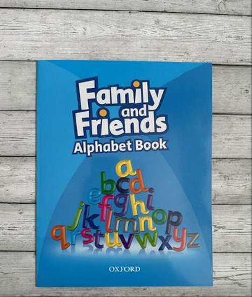 Family and friends alphabet book