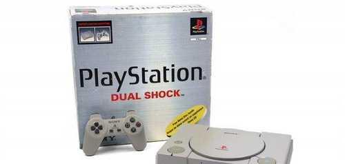 Sony PlayStation 1 scph 7002 Чип В Коробке Б/У