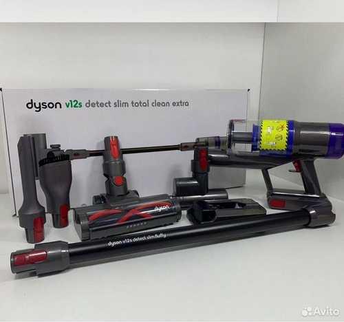 Пылесос Dyson V12s Detect slim Total clean Extra