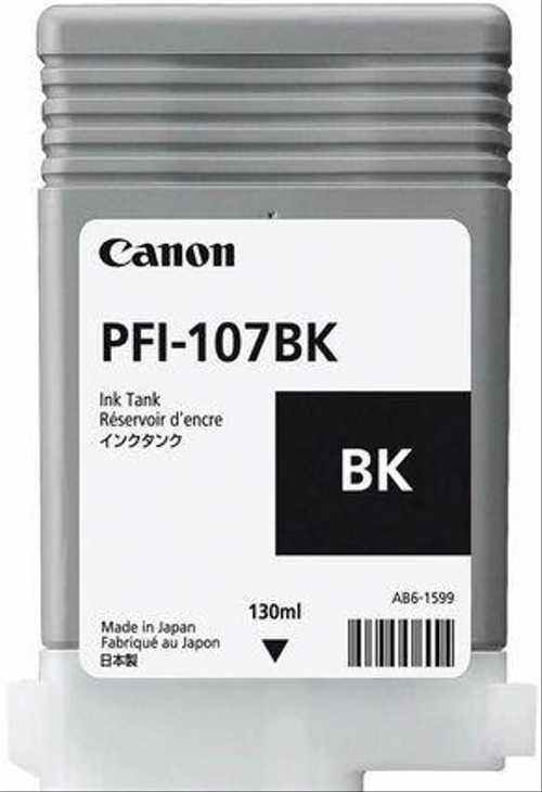 Картридж Canon PFI-107 Black черный 6705B001