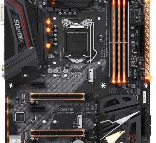 Материнская плата gigabyte Z370 aorus Ultra Gaming