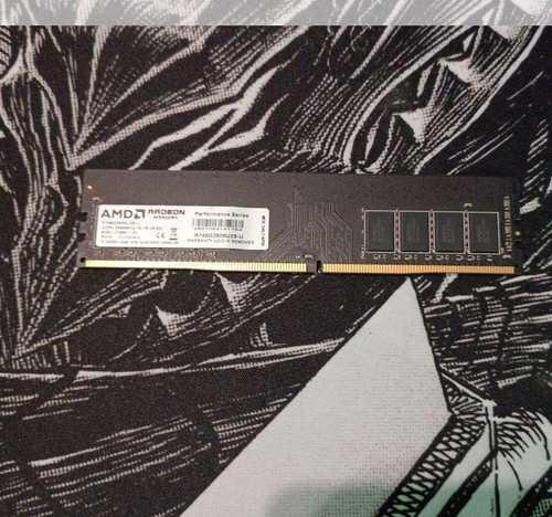 Оперативная память ddr4 8gb amd radeon 2666