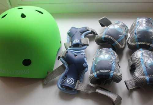 Набор Защиты ролики коньки Шлем детский
