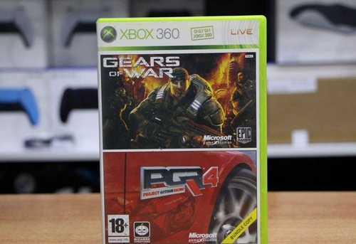 Gears of War / PGR 4 (Xbox 360, англ, бу)