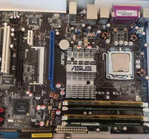 Asus P5N-E SLI Rev. 1.01G   Intel 2.4Hz   8Gb ddr2