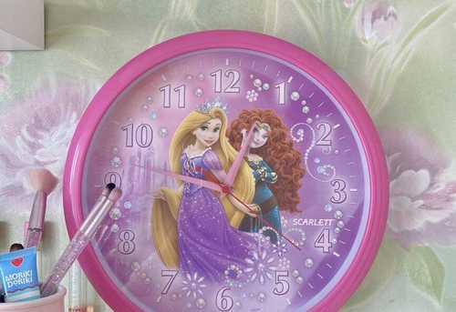 Часы Scarlett принцессы Дисней