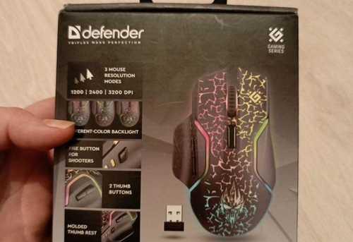 Игровая мышь беспроводная Defender Oneshot LED 7D