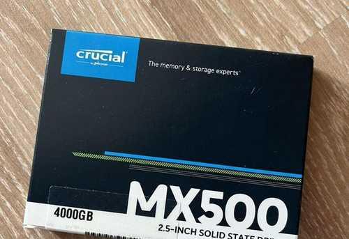 Твердотельный диск SSD Crucial MX500 2.5" SATA 4TB