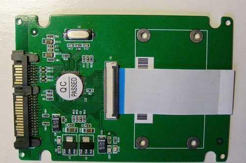 Переходник c HDD ZIF на стандартный разъем SATA