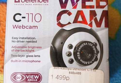 Новая Веб-камера defender c-110