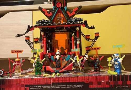 Lego ninjago храм безумия