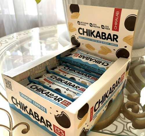 Протеиновый батончик Chikalab–Печенье с кремом 9шт