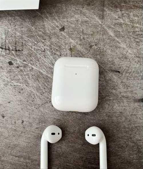 Наушники Apple airpods оригинал wireless case