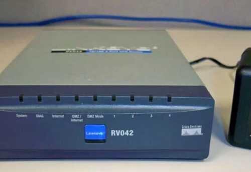 VPN Роутер Cisco RV042 / Linksys 100mbs