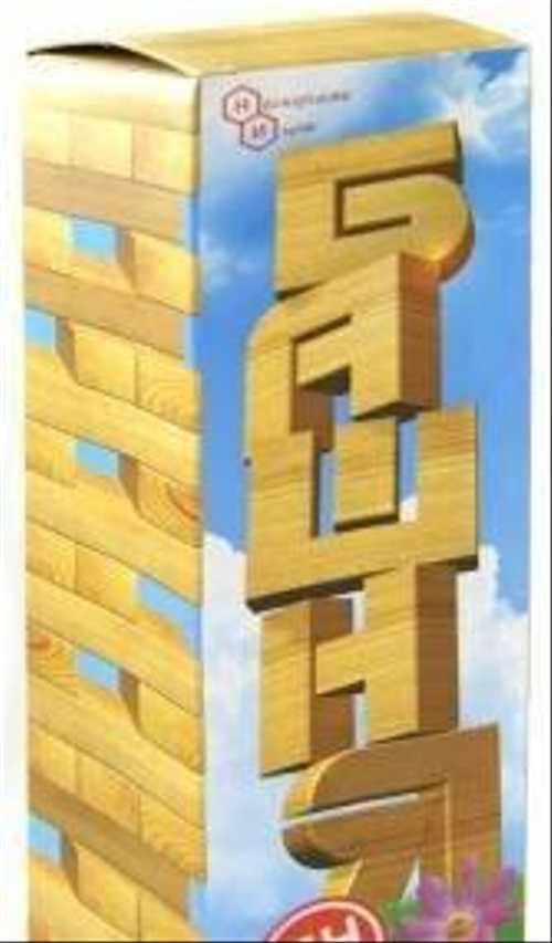 Башня 54 детали (Jenga, Дженга)