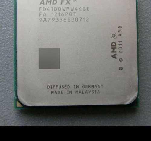 Процессор amd fx 4100