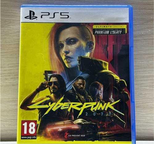 Диск Cyberpunk 2077 для Playstation 5