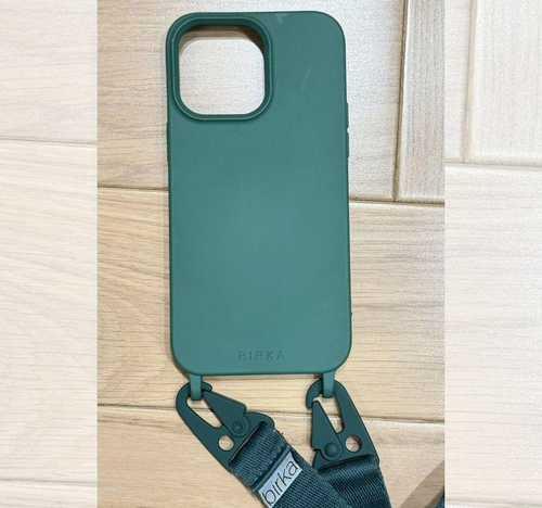 Чехол на iPhone 14 pro max birka cases с ремнем