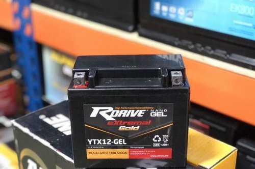 Аккумулятор RDrive eXtremal gold 10Ач YTX12-BS