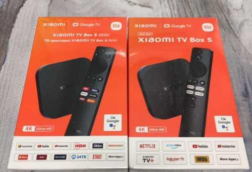 Xiaomi Mi tv box s 2gen 4k Global и RU гарантия 1г