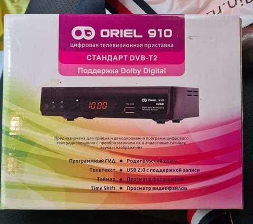 DVB-T2 ресивера Oriel 910