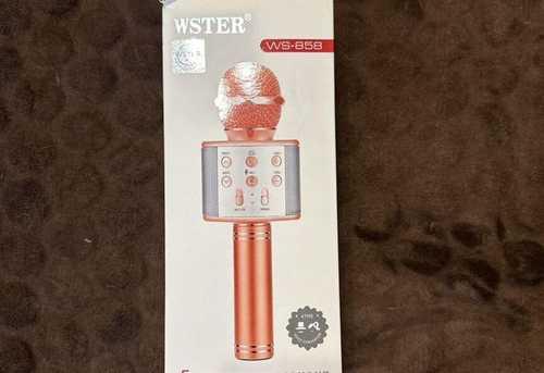 Оригинальный караоке-микрофон Wster WS-858