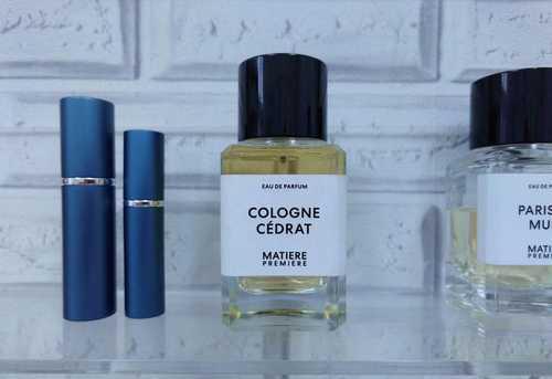 Matiere Premiere Cologne Cedrat распив