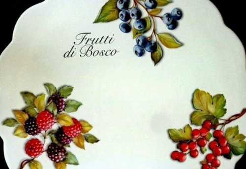 Фарфоровая посуда Италия Frutti di Bosco
