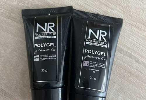 Новые полигели nail republic