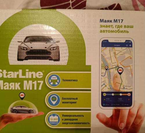 Gps маяк starline m17