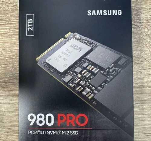 Samsung 2 тб SSD-диск 980 PRO новый