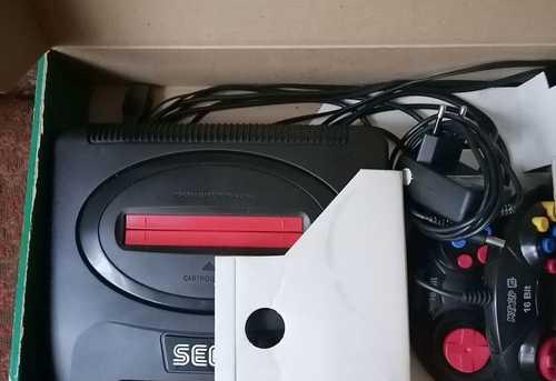Sega magistr drive 2. 25 встр игр.полный комплект