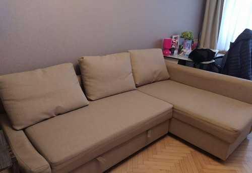 Угловой диван Фрихетэн бу IKEA