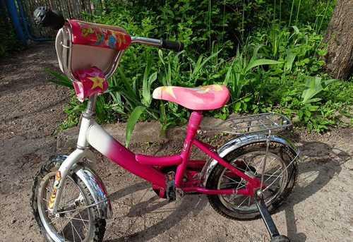 Велосипед детский на 3-5 лет, для девочки