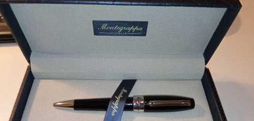 Шариковая ручка Montegrappa Fortuna черная/паллад