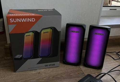 Новые RGB колонки Sunwind SW-SP300