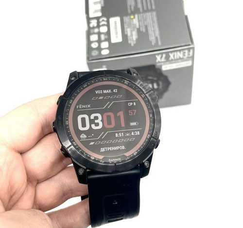 Часы Garmin fenix 7 sapphire solar