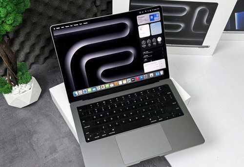 MacBook Pro 14 (2023), 512 ГБ, M3 (8 ядер), RAM 8 ГБ, GPU 10-core
