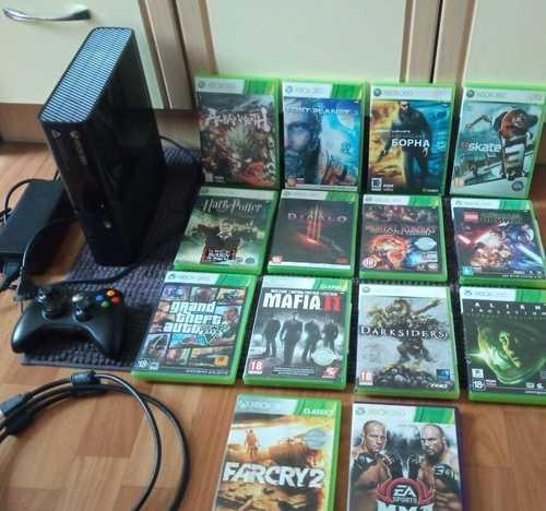 Xbox 360 500 Гб и игры