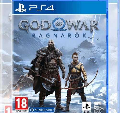 Игры для приставок ps4 диск God of War Ragnarok