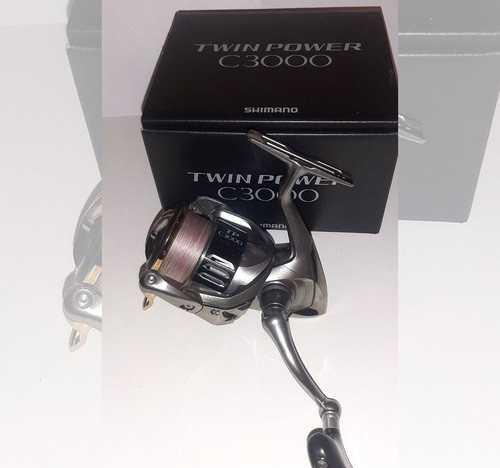 Катушка shimano twin power 3000