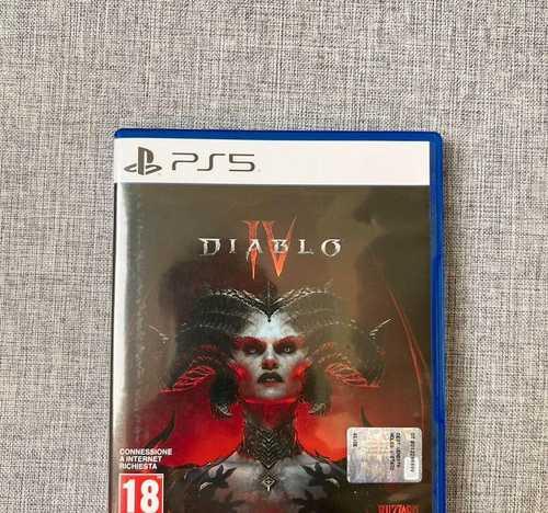 Diablo 4 ps5 диск