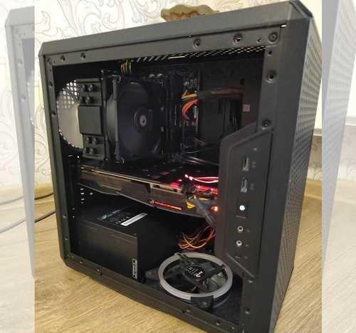 Игровой пк i3 12100f / asus ROG strix GTX 1080