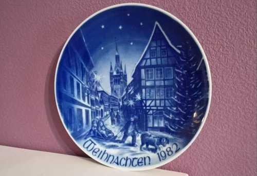 Настенная декоративная тарелка Bareuther Германия
