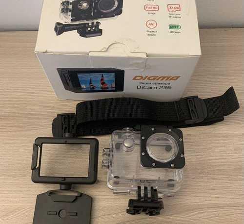Экшн камера Digma DiCam 235