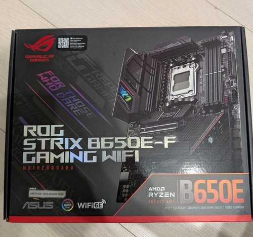 Материнская плата asus rog strix B560e f gaming